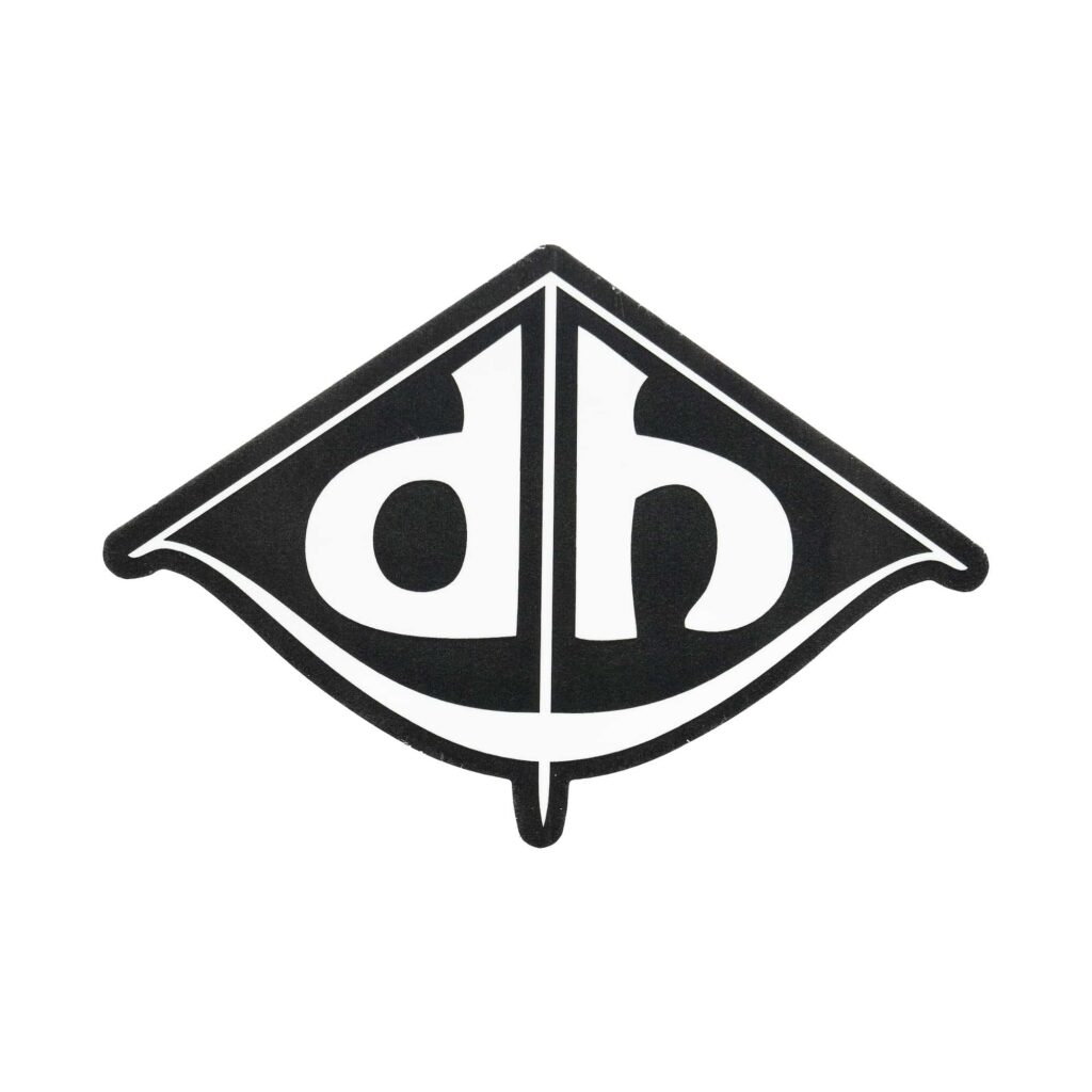 4-Pack Damon Howatt (2.5″ x 3″ Square & 2.5″ x 3.75″ DH Logo) Gloss Vinyl Stickers - Damon Howatt